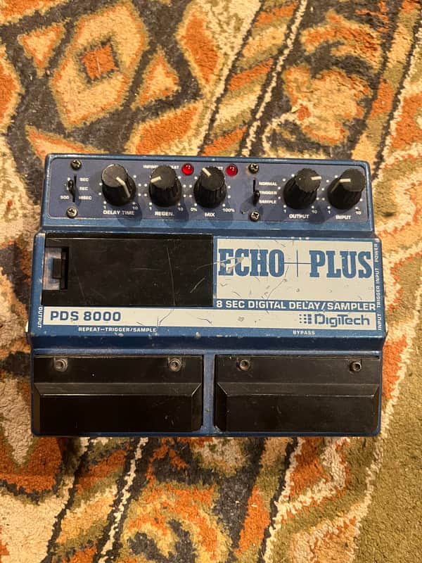 DigiTech Echo Plus 8 PDS 8000 1980s - Metallic Blue | Reverb