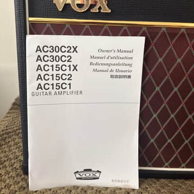 Vox AC15C1X 15‑Watt 1x12 Combo – Blue Alnico – 2015 – Mint – | Reverb