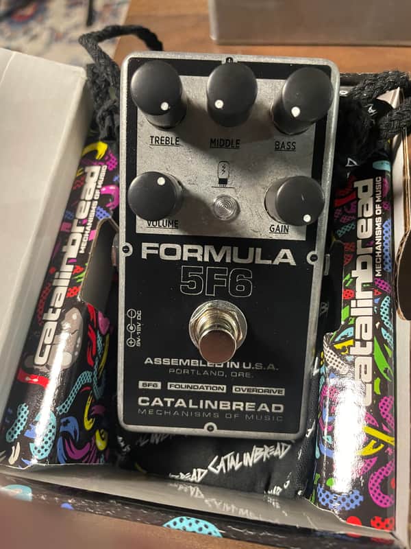 Catalinbread Formula 5F6 2023 - Present - Black / Silver | Reverb