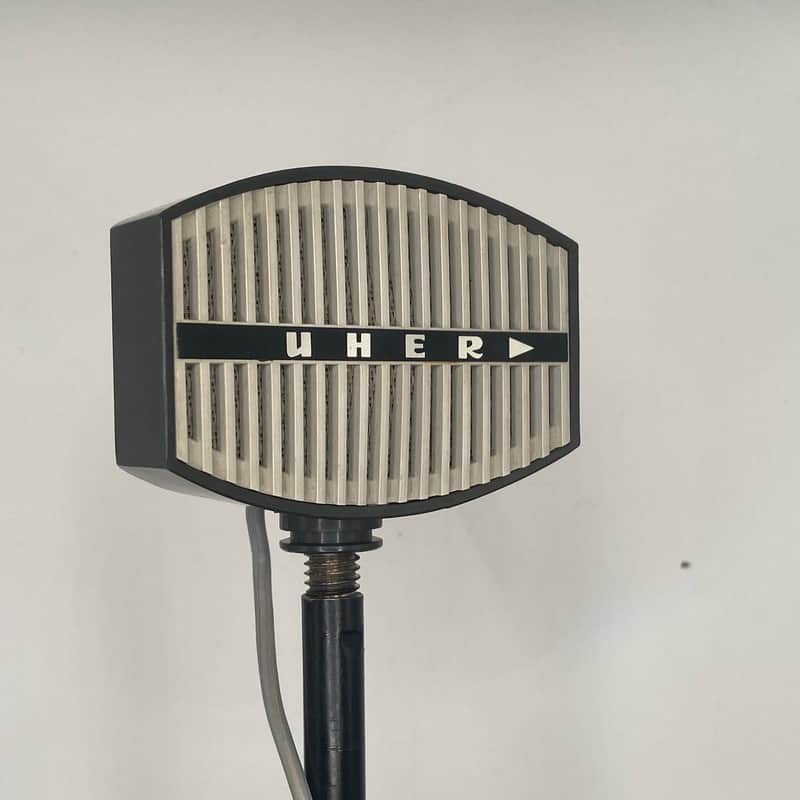 UHER M 582 MONO MICROPHONE 1960S -XLR | Reverb