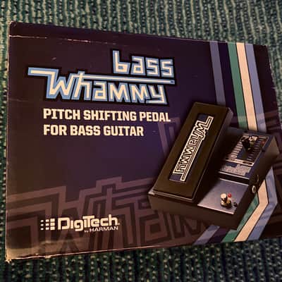 DigiTech Bass Whammy Pitch Shift Pedal 2014 - Present Blue | Reverb