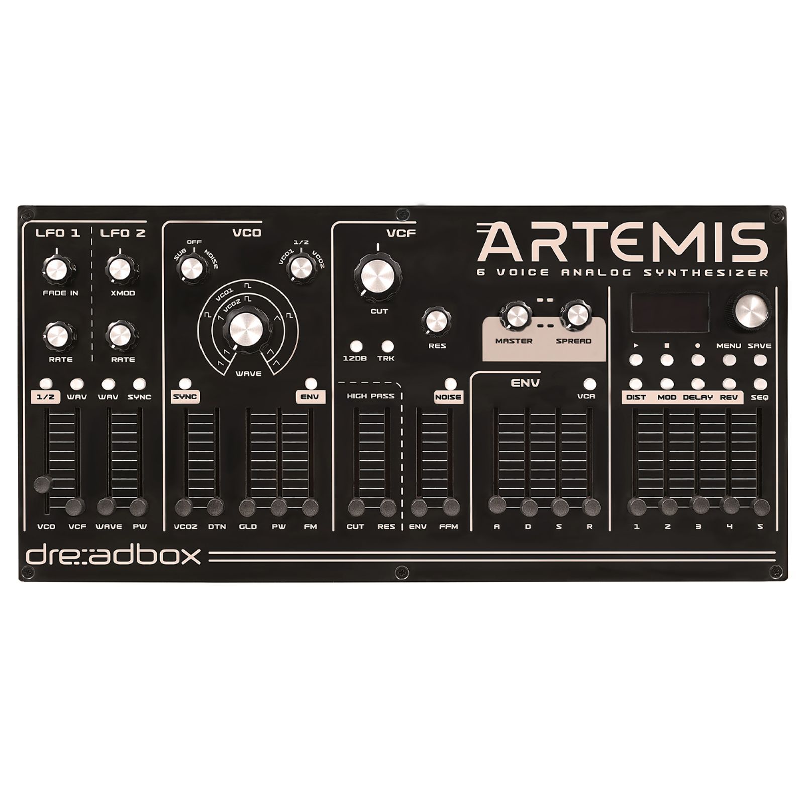 Dreadbox Artemis 6-Voice Desktop Synthesizer | Reverb