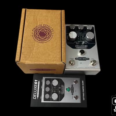 Origin Effects Deluxe61 Amp Tremolo & Drive 2021 - Silver - | Reverb