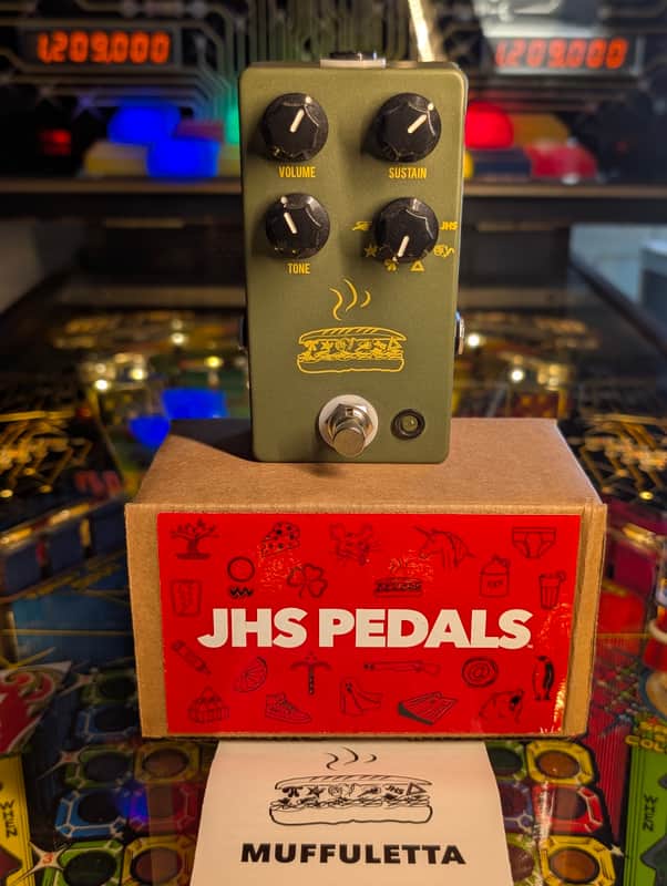 JHS Muffuletta 6-way Fuzz Pedal - Army Green | Reverb