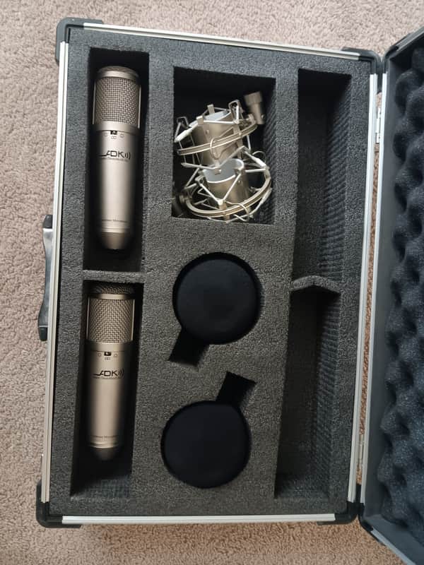 ADK Microphones A-51ST Stereo Pair Silver | Reverb