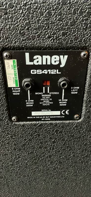 Laney GS412L 2000’s - Black | Reverb