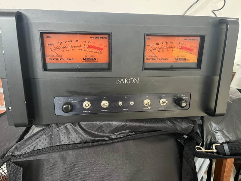 Messa Boogie Baron Early 90s - Black Tube Type Dual Channel | Reverb