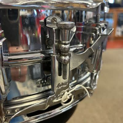 Ludwig No. 400 Supraphonic 5x14" 10-Lug Aluminum Snare | Reverb