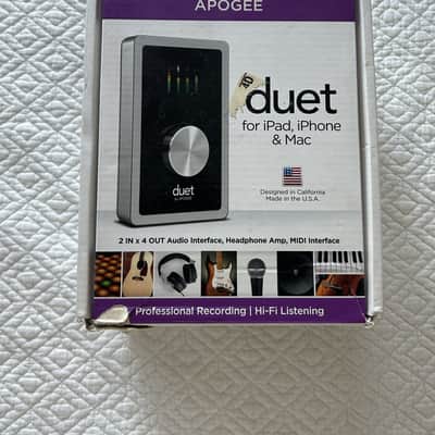 Apogee Duet 2 USB Audio Interface 2011 - 2012 - Black | Reverb