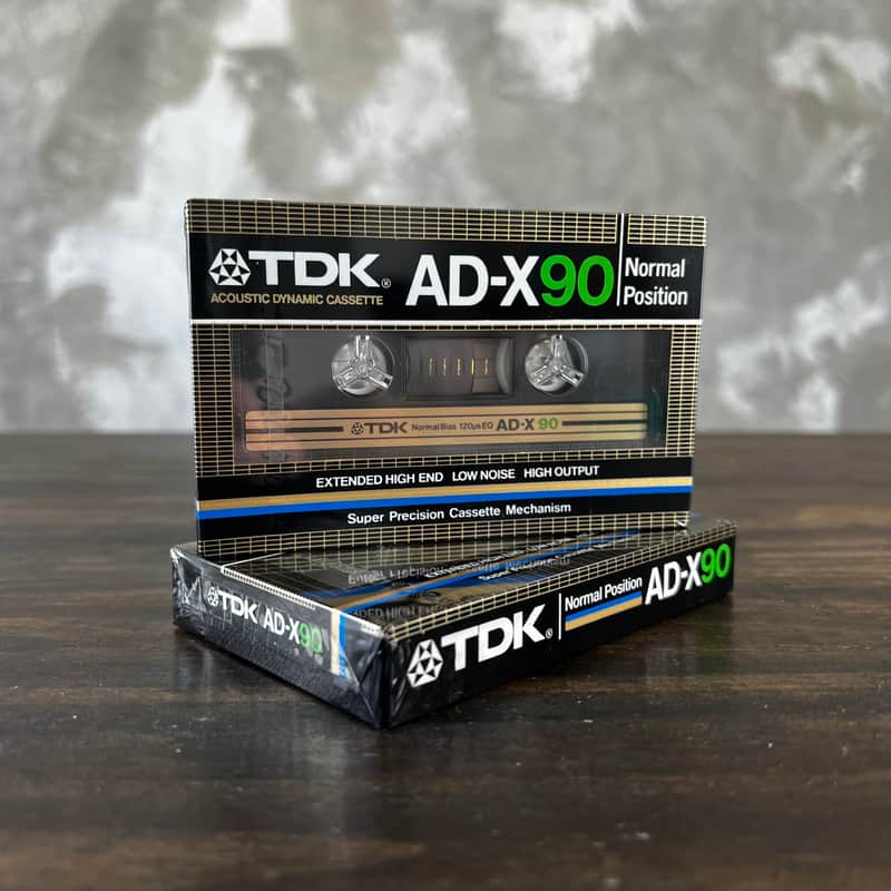 TDK AD-X 90 Normal Position Cassettes 1982 | Reverb