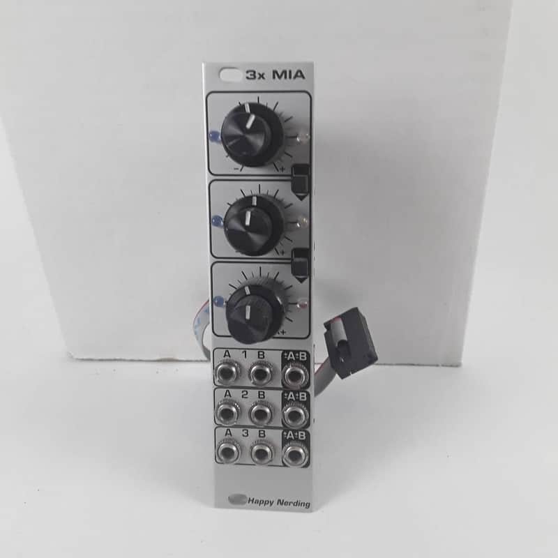 Happy Nerding - 3x MIA [Silver] | Reverb