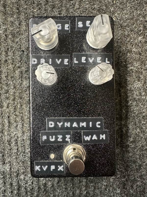 KVFX Dynamic Fuzz Wah Handmade fuzz + Auto wah pedal | Reverb