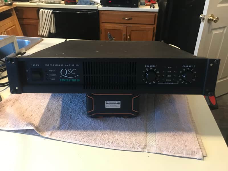 QSC Powerlight 1.8 2-Channel Power Amp Professional | Reverb