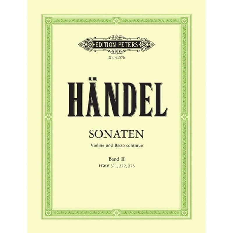 Handel - Sonatas for Violin and Basso Continuo Vol. 2 | Reverb