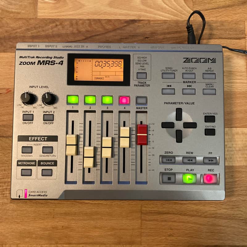 ZOOM MRS-4 Multitrack Recorder - Digital 4-Track | Reverb UK