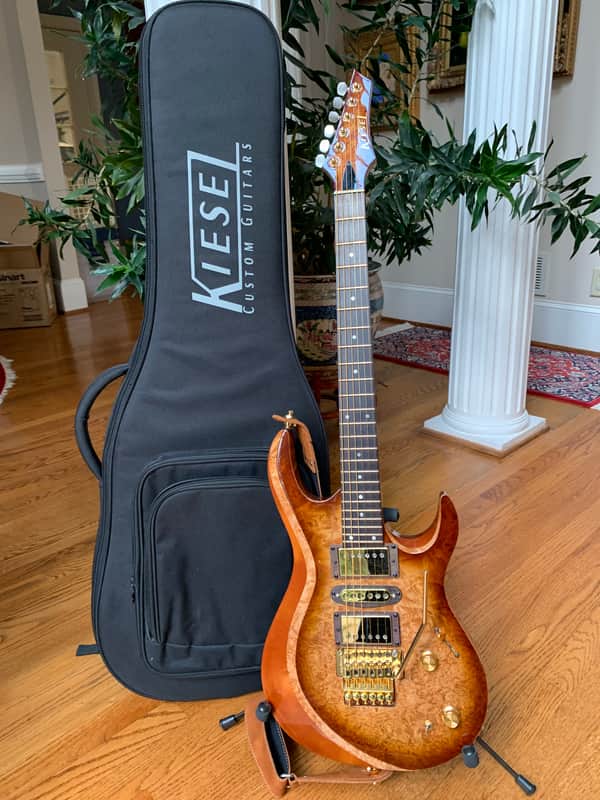 Kiesel Aries 6 Burl Maple - Floyd | Reverb UK