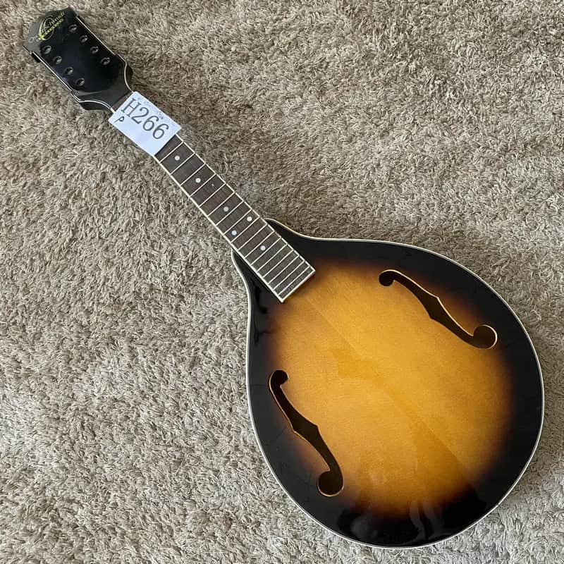 Washburn Sunburst 8 String Mandolin, Mahogany Body and Neck, | Reverb