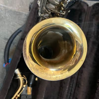 Evette Alto saxophone with case and mouthpiece. Made in USA | Reverb