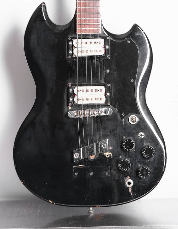 Guild s100 1972 - Black / Ebony | Reverb