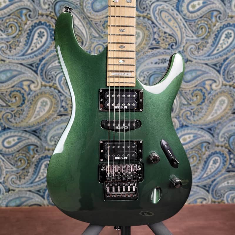 Used Ibanez 1992 S540 MIJ Jade Green Metallic w/ Hard Case | Reverb