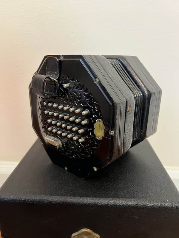 Wheatstone Aeola 60 Button Extended Treble English Concertina | Reverb