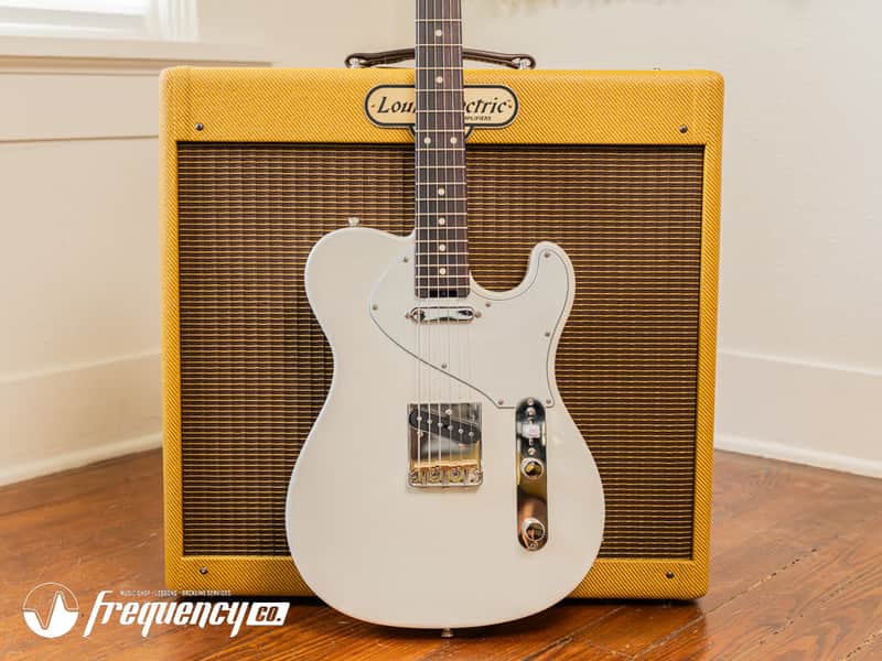 Veritas Custom Guitars Texas Miracle Custom in Olympic White | Reverb
