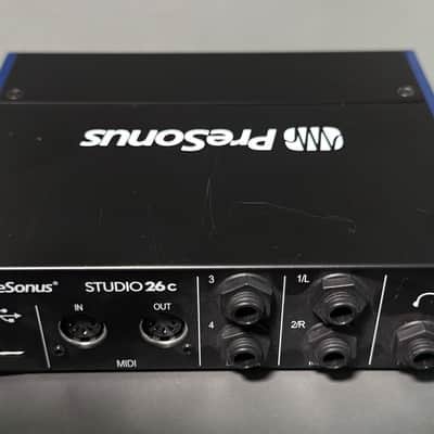 PreSonus Studio 26C 2x4 USB-C Audio / MIDI Interface 2019 - | Reverb