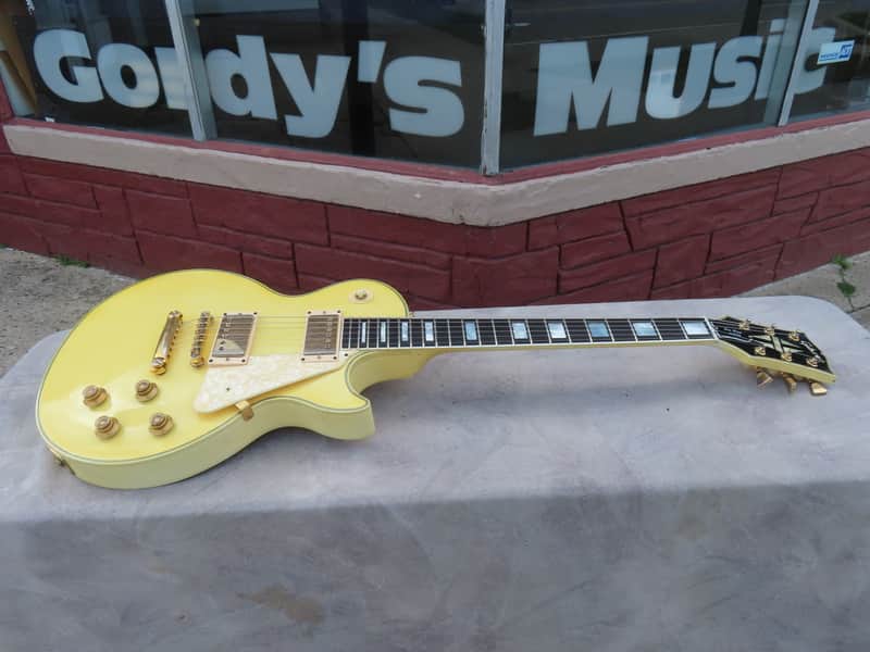 GIBSON 1987 LES PAUL CUSTOM ALPINE WHITE ORIGINAL CLEAN RARE | Reverb