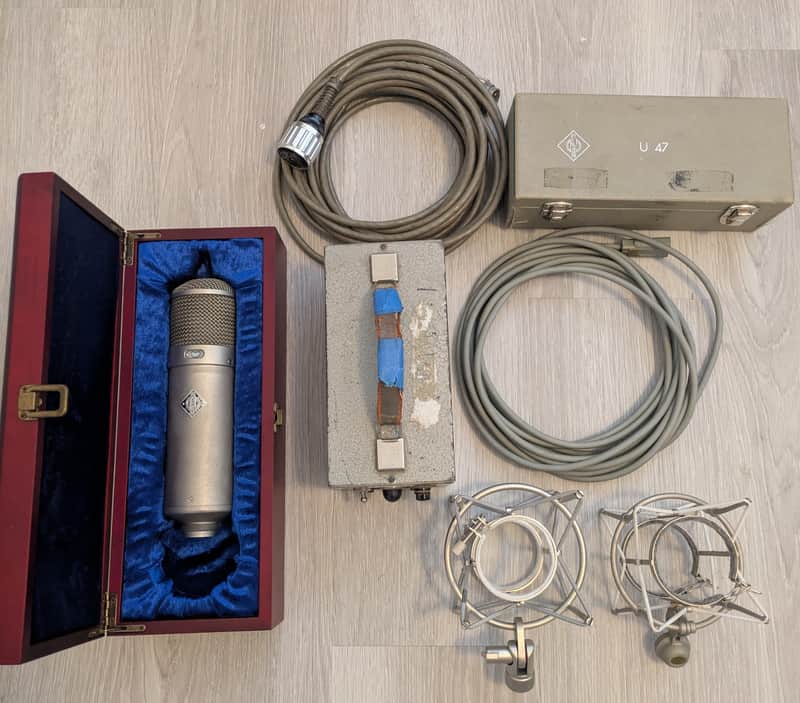 Neumann U 47 Long Body 1951 - Nickel Klaus Heyne modified | Reverb UK