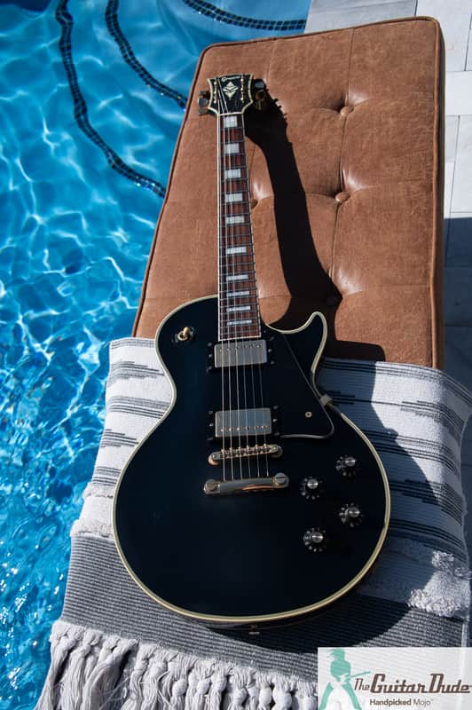 1984 Greco Mint Collection EG-500 - Les Paul Custom | Reverb Australia