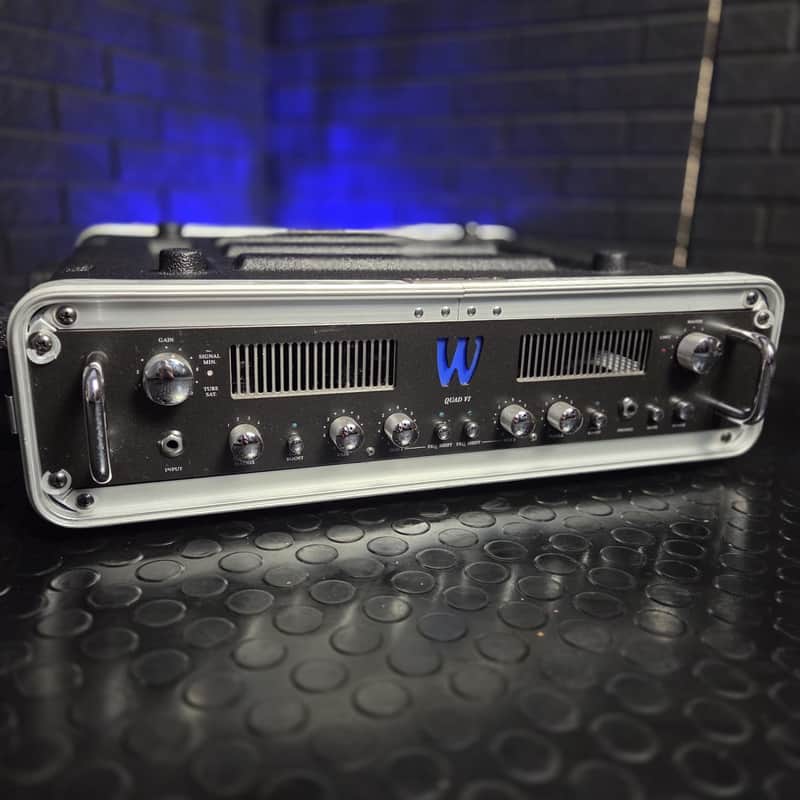 WARWICK QUAD VI BASS AMPLIFIER HEAD – 500W HYBRID TUBE PREAMP | Reverb