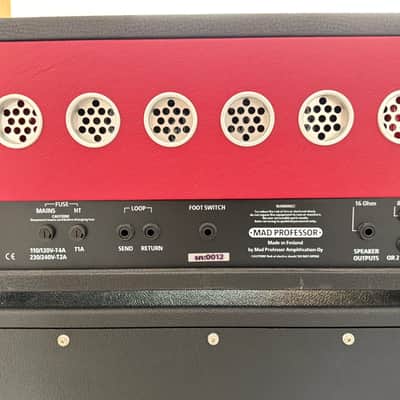 Mad Professor MP-101 2010-2018 - Red/Black Leather | Reverb