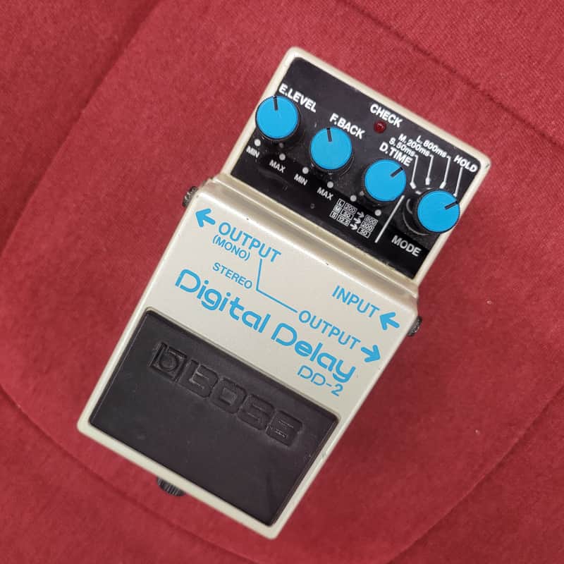 Boss DD-2 Digital Delay (Blue Label) 1983 - 1986 - White | Reverb