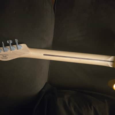 Squier Telecaster - Gloss Maple Yellow | Reverb