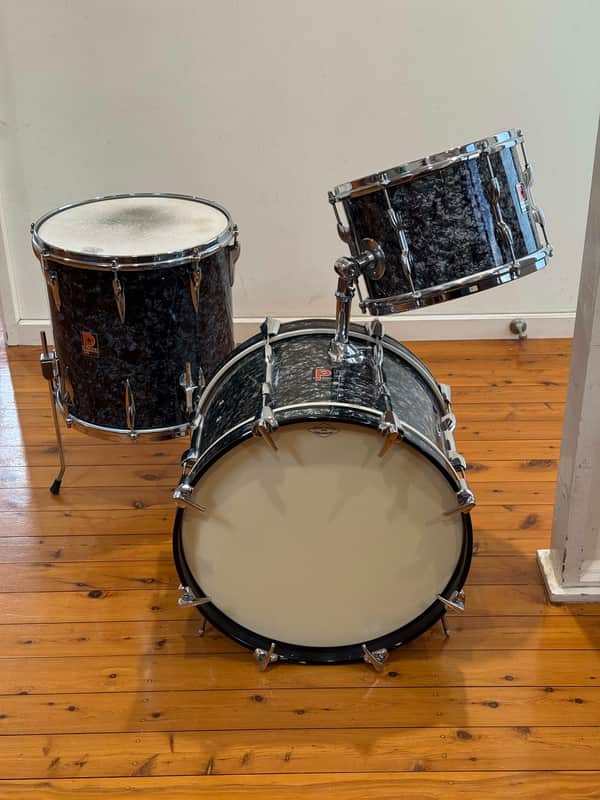 Premier bop drumkit 18" - 12" - 14" (1960s) | Reverb