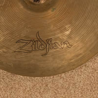 1970s Zildjian A 16" Hollow Logo Crash Cymbal 1077g | Reverb