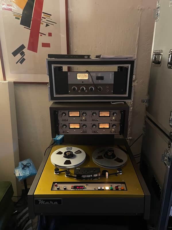 Mara MCI JH110 4 Track 1/2" Tape Machine with Transformer | Reverb