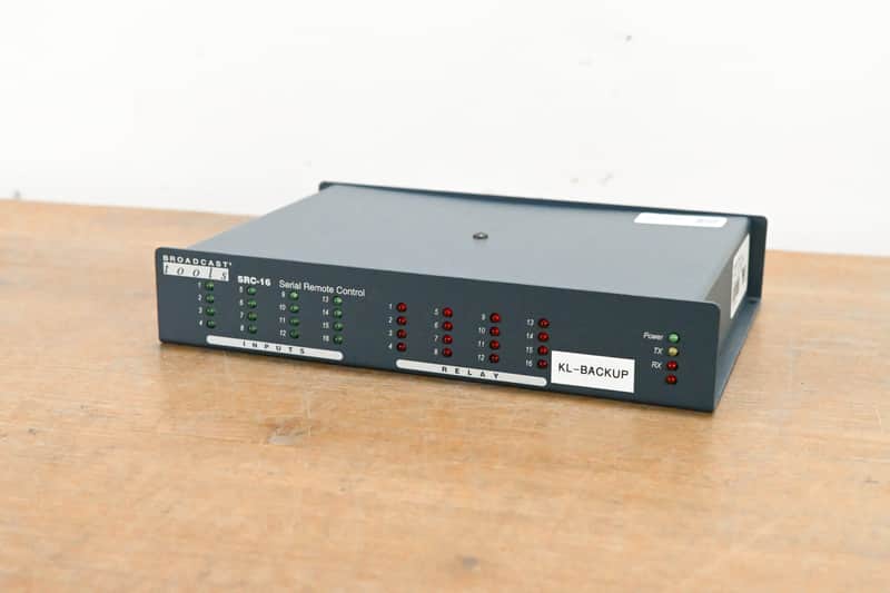 Broadcast Tools SRC-16 Serial Remote Control (NO POWER | Reverb