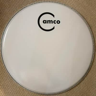 Camco 20” Logo Resonant Side Bass Drum Head Reproduction | Reverb