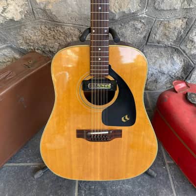 Vintage Aria 12-String Acoustic Guitar with Pickup – Model | Reverb