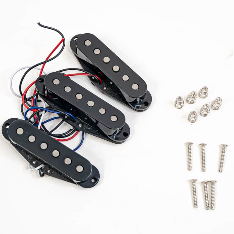 Set of 3 Squier Cyclone Black Strat-Style Pickups – | Reverb Canada