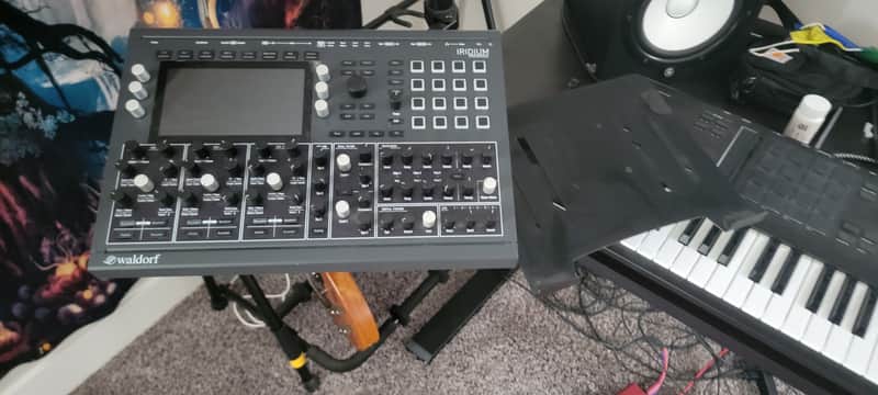 Waldorf Iridium Desktop Synthesizer 2020 - Present - Black | Reverb