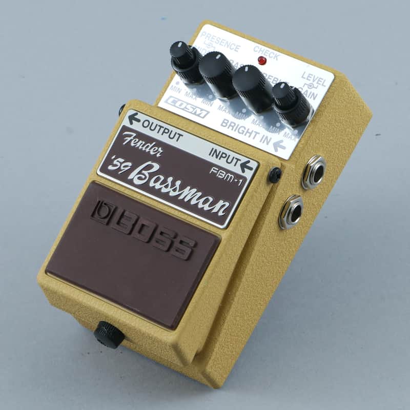 Boss FBM-1 Fender '59 Bassman Overdrive Guitar Effects Pedal | Reverb