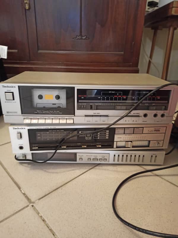 Technics Complete 1980s Hi-Fi Stereo System (Technics SL-B210 | Reverb