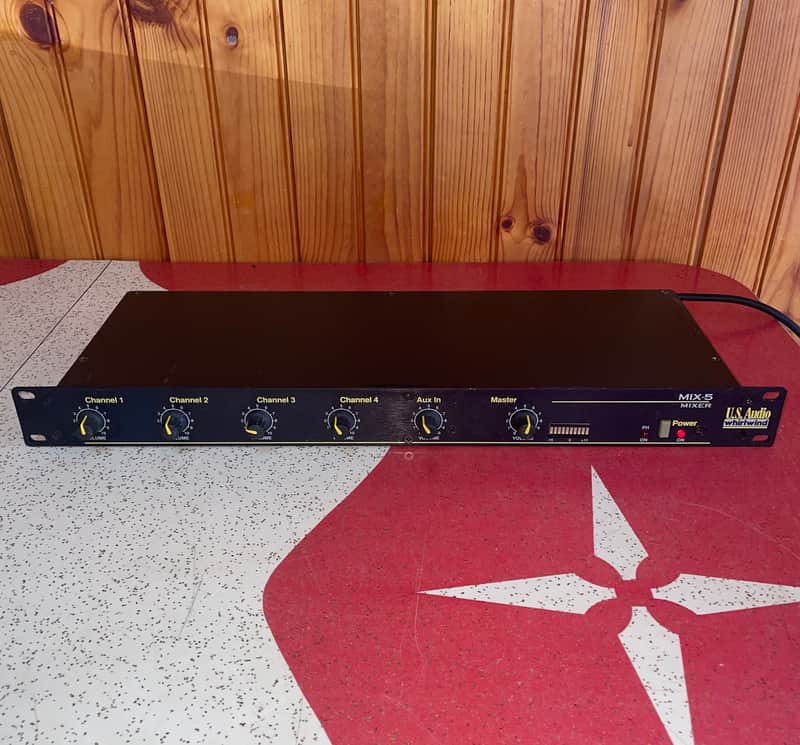U.S. Audio Whirlwind MIX-5 4-Channel Line / Microphone Studio | Reverb