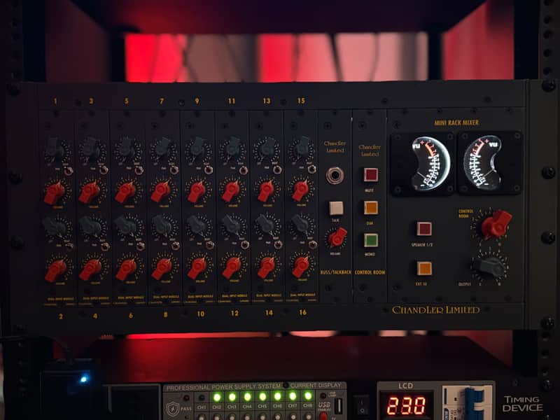 Chandler Limited Mini Rack Mixer with PSU-2 Power Supply | Reverb