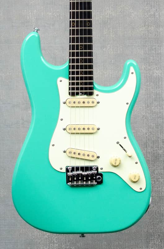 Used Schecter Nick Johnston Traditional - Atomic Green | Reverb