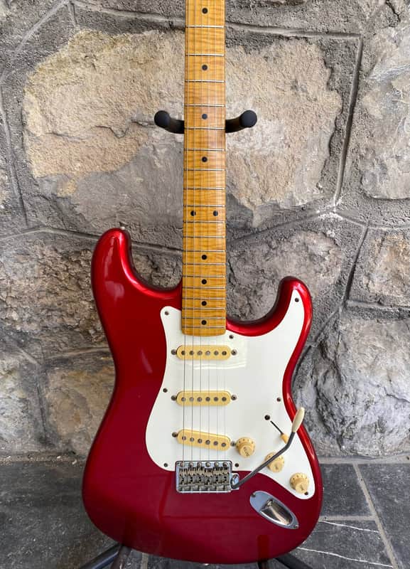 Fender Stratocaster ST-57AS 40th Anniversary - Candy Apple | Reverb