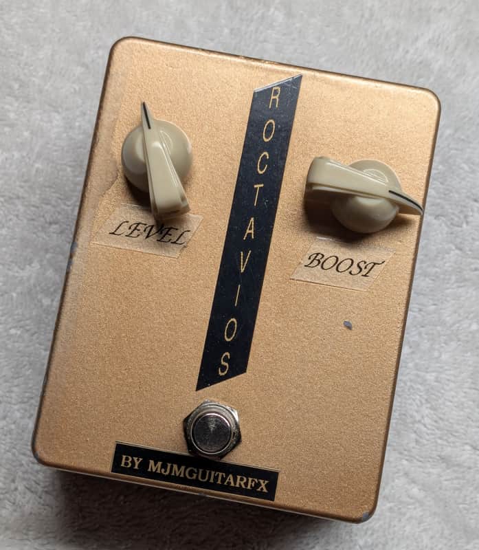 Early ROCTAVIOS Octave Fuzz Effects Pedal By MJM Guitar FX - | Reverb