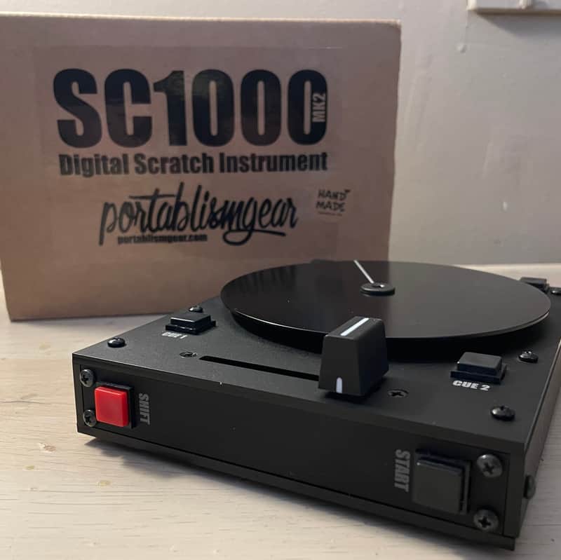 SC1000 MK2 Digital Scratch Instrument 2021 - Matte Black - | Reverb